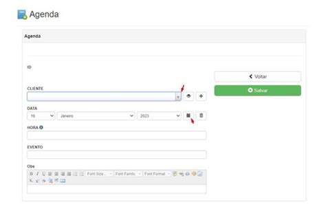 Cadastro De Cliente Agenda Script Php Softarena