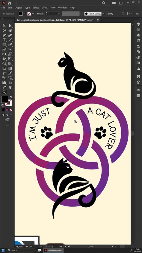 Create Complex Shapes Fast With Illustrators Shape Builder Illustration Shapes Design Process