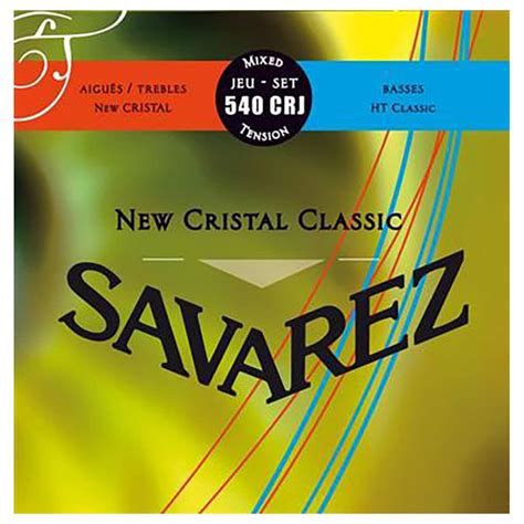 Savarez 540crj Classical Guitar Strings New Cristal Classic