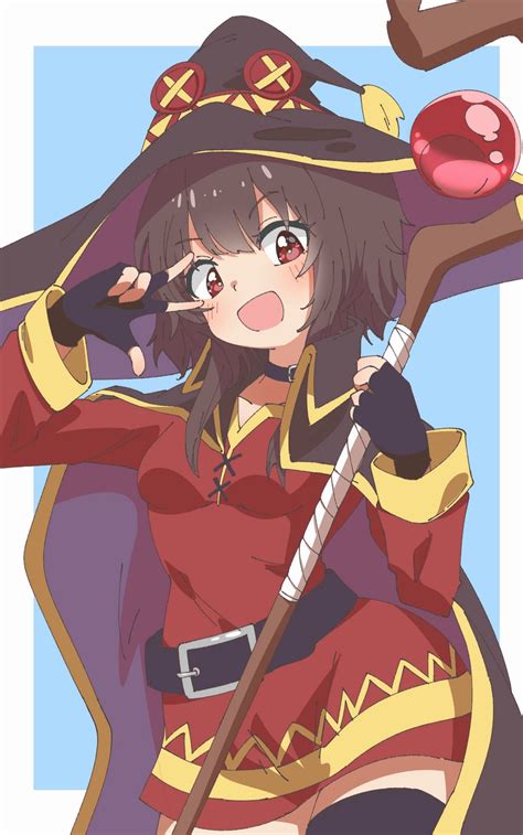 Megumin Kono Subarashii Sekai Ni Shukufuku Wo Drawn By Greeeenmodoki2 Danbooru