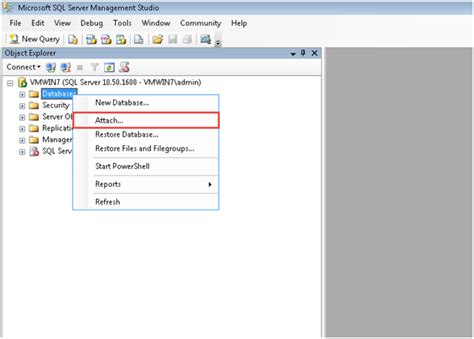 Two Ways To Attach Sql Server Database Without Transaction Log Mirza Husain