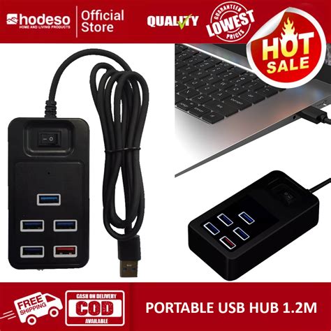Portable Usb Hub Usb Port Extension M Multi Usb Hub Usb Ports Hub With On Off