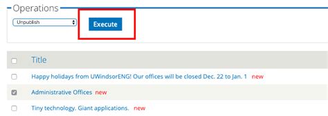 Unpublish A Page Support For Website Editors