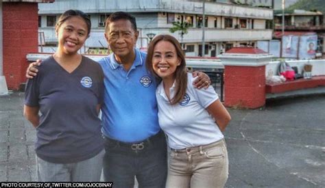 Jojo Binay Thanks Daughters Nancy Anne For ‘walang Sawang Pagmamahal