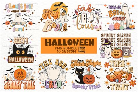 Bundle Halloween Png Sublimation Graphic By Design One Gallery