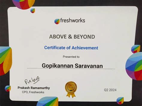 Gopikannan S On Linkedin Freshworks Aboverandbeyond Automations