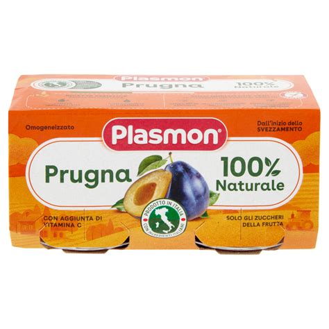 Plasmon Omogeneizzato Prugna 2 X 80 G Carrefour