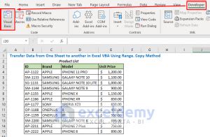 How To Transfer Data From One Sheet To Another In Excel Using Macros ExcelDemy