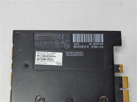 Hp Nvidia Tesla P40 24gb Gddr5 Pci E Gpu Accelerator Graphics Card No Bracket