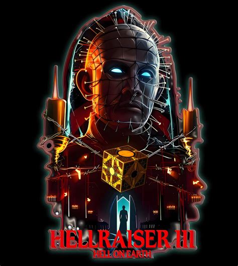 Hellraiser 3 No Background Image Great For T Shirts 2 Png Digital