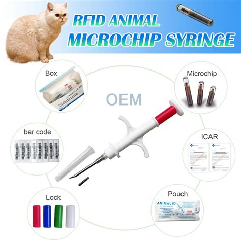 1342khz Rfid Animal Chip Microchips For Dogs And Cats Iso117845