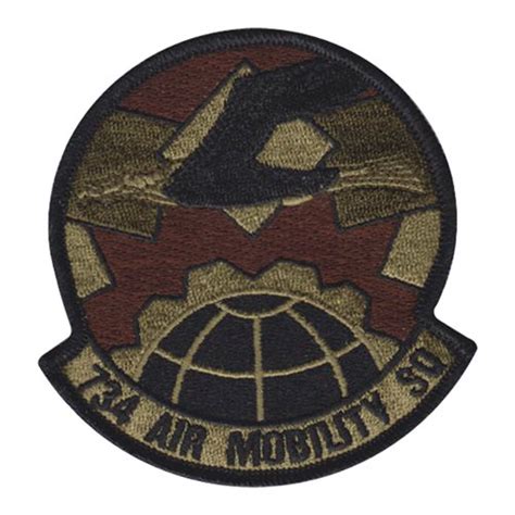 734 Ams Ocp Patch 734th Air Mobility Squadron Patches