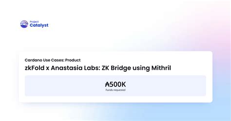 Zkfold X Anastasia Labs Zk Bridge Using Mithril