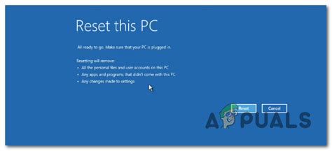 How To Factory Reset An ASUS Laptop Appuals