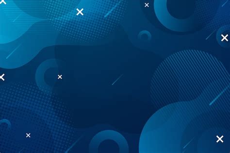 Abstract Classic Blue Background Free Vector