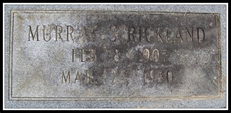 John Murray Strickland 1907 1930 Memorial Find A Grave