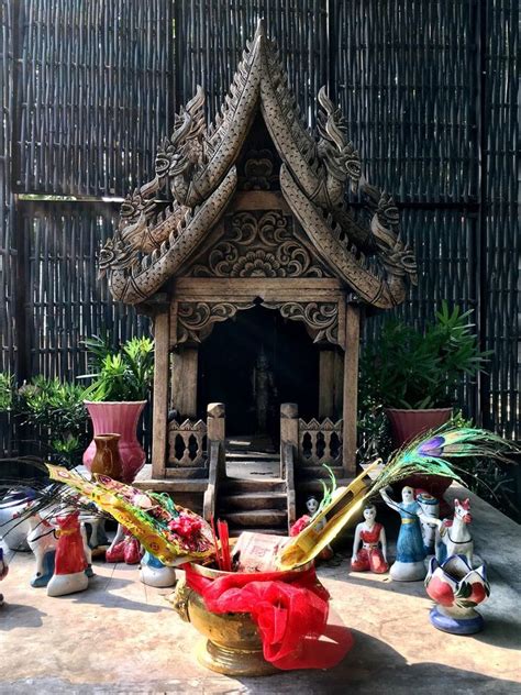 Whats A Spirit House Buddhist Countries Chiang Mai Hotel