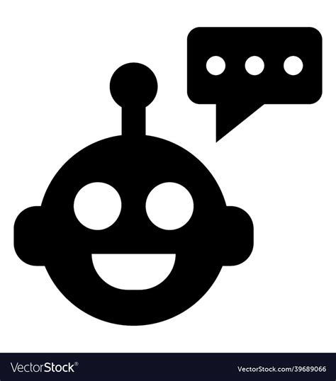 Chatbot Royalty Free Vector Image Vectorstock