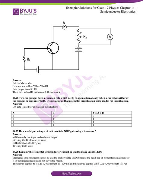 Ncert Exemplar Class 12 Physics Solutions Chapter 14 Semiconductor