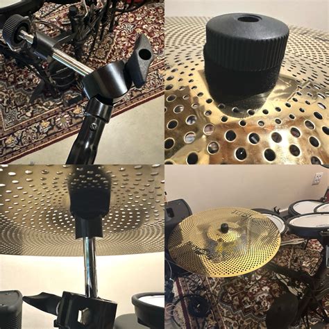 Installing Silent Cymbals On A Roland Td 17 Album On Imgur