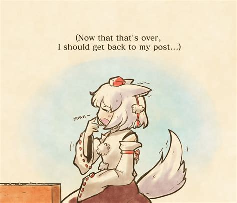 Inubashiri Momiji Touhou Drawn By Oysterfried Danbooru