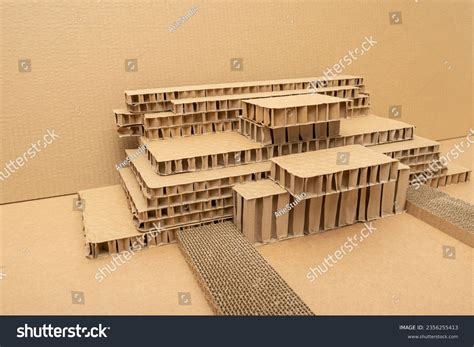 Abstract Architectural Chipboard Models