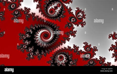 Abstract Computer Generated Fractal Design A Fractal Is A Never Ending