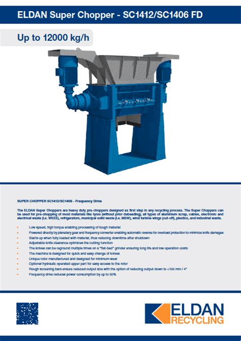 Product Sheets Eldan Recycling