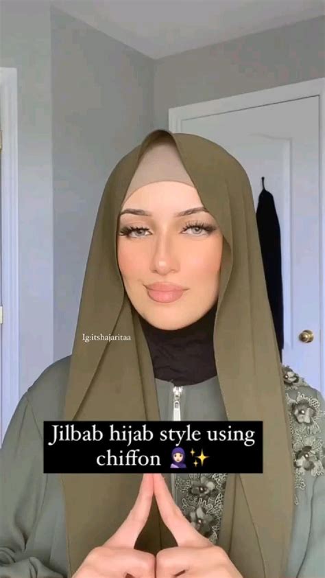 Jilbab Tutorial Using A Hijab Hijab Fashion Hijab Hijab Tutorial