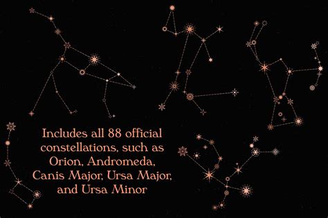 88 Star Constellations Masterbundles