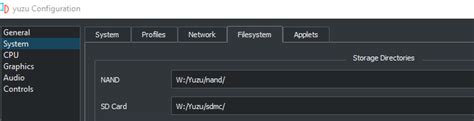 launching yuzu from bigbox does not use yuzu s config file
