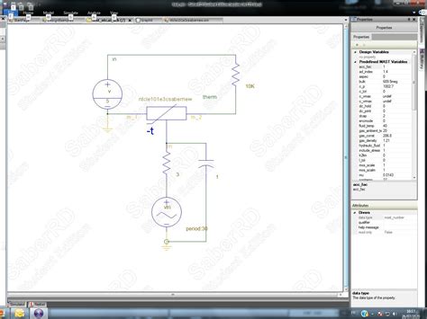Saber Rd Version Of A Dynamic Vishay Ntc Thermistor