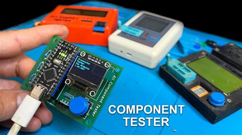 Тестер электронных компонентов на Arduino и Oled дисплее Ssd1306 Youtube