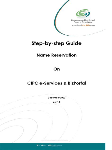 Step By Step Guide Name Reservation V02 Pdf
