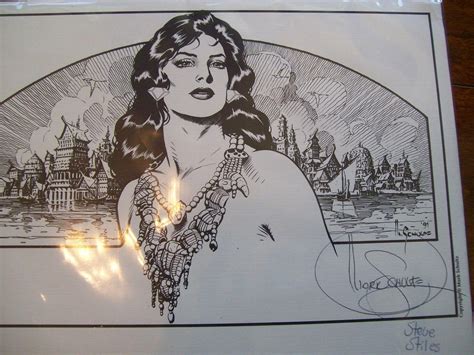 Hannah Dundee Autographed Art Print Mark Schultz Steve Stiles Kitchen