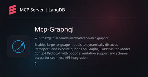 Mcp Graphql Langdb