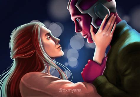 𝐃𝐢𝐦𝐲𝐚𝐧𝐚 𝐃𝐢𝐠𝐢𝐭𝐚𝐥 𝐀𝐫𝐭𝐢𝐬𝐭 on Instagram Wanda and Vision Are you enjoying the TV series