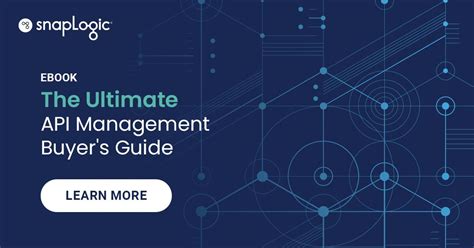 Snaplogic On Linkedin The Ultimate Api Management Buyers Guide
