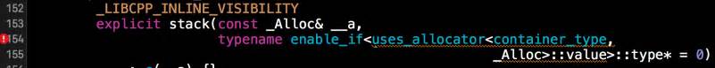 C Inheriting Stdstack Causes An Error With Clang But Works Fine With Gcc Rlearnprogramming