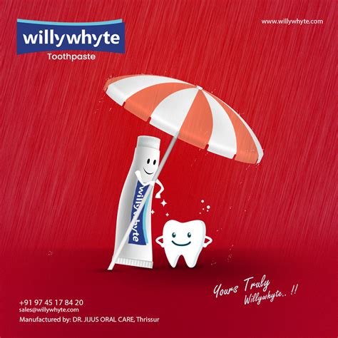 Willywhyte Toothpaste Behance