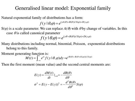 Ppt Generalised Linear Models Powerpoint Presentation Free Download Id867331