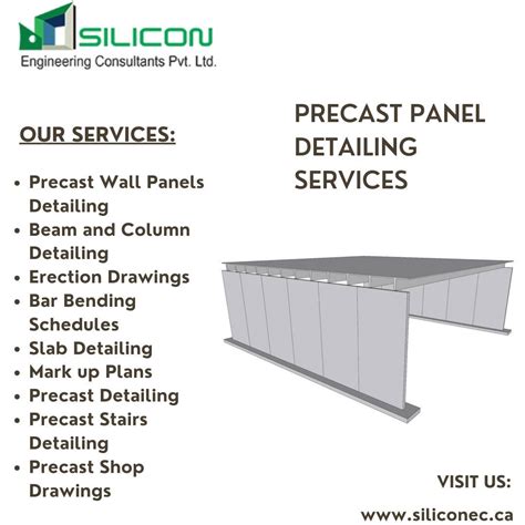 Precast Panel Detailing Services Structural Detailing Services