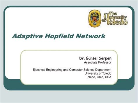 Ppt Adaptive Hopfield Network Powerpoint Presentation Free Download