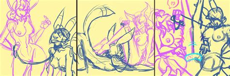 Rule Anthro Bondage Breasts Collar Cunnilingus Dildo Dildo Insertion Double Dragonsushi Duo
