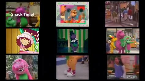 All Barney Credits By Daniel Juravsky Syncs At Once Hd 1 Youtube