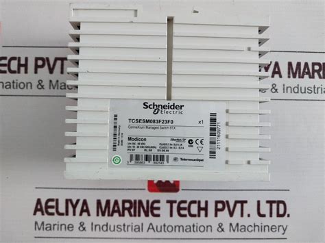 Schneider Electric Telemecanique Tcsesm083f23f0 Connexium Managed Switch 60 V Aeliya Marine