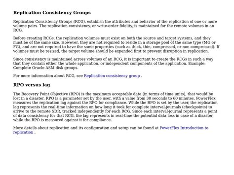 Introduction To Replication Oracle Rac And Powerflex Asynchronous