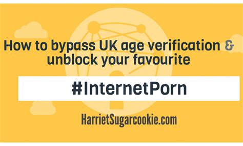 Harriet Sugarcookie Com Suggests Ways Around Uk Age Verification Avn