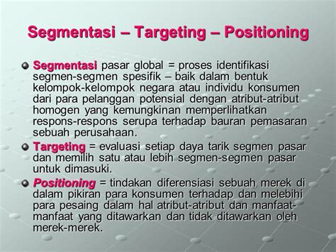 Detail Contoh Segmenting Targeting Positioning Koleksi Nomer 12