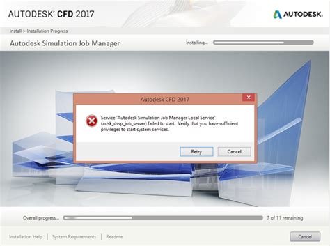 Installation Error Cfd 2017 Simulation Job Manager Autodesk Community